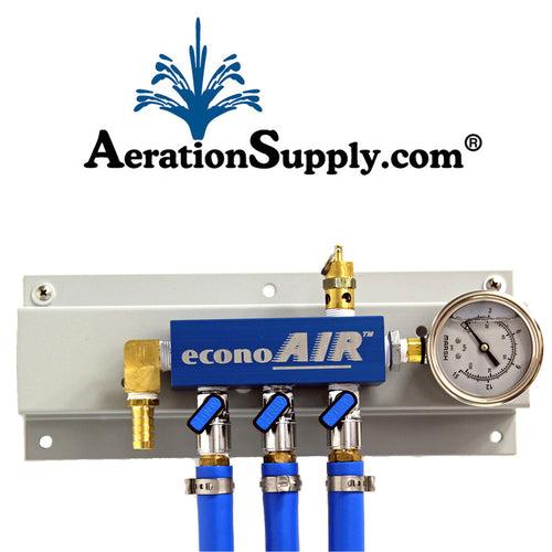 Aluminum Air Manifolds With Valves – AerationSupply.com